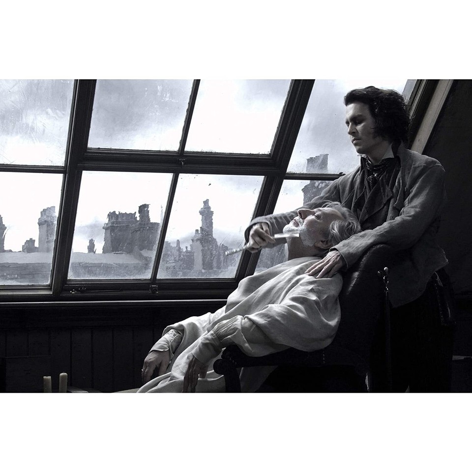 Sweeney Todd (DVD) Johnny Depp Helena Bonham Carter Sacha Baron Cohen ...