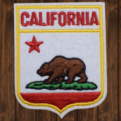 California State Embroidered Patch — Iron On | eBay