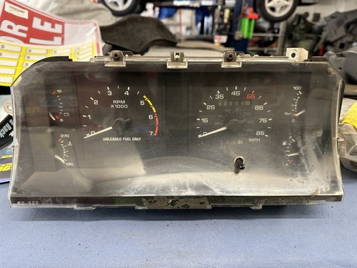 87 88 89 Ford Mustang 85 MPH Instrument Speedometer Cluster Gauge Dash ...