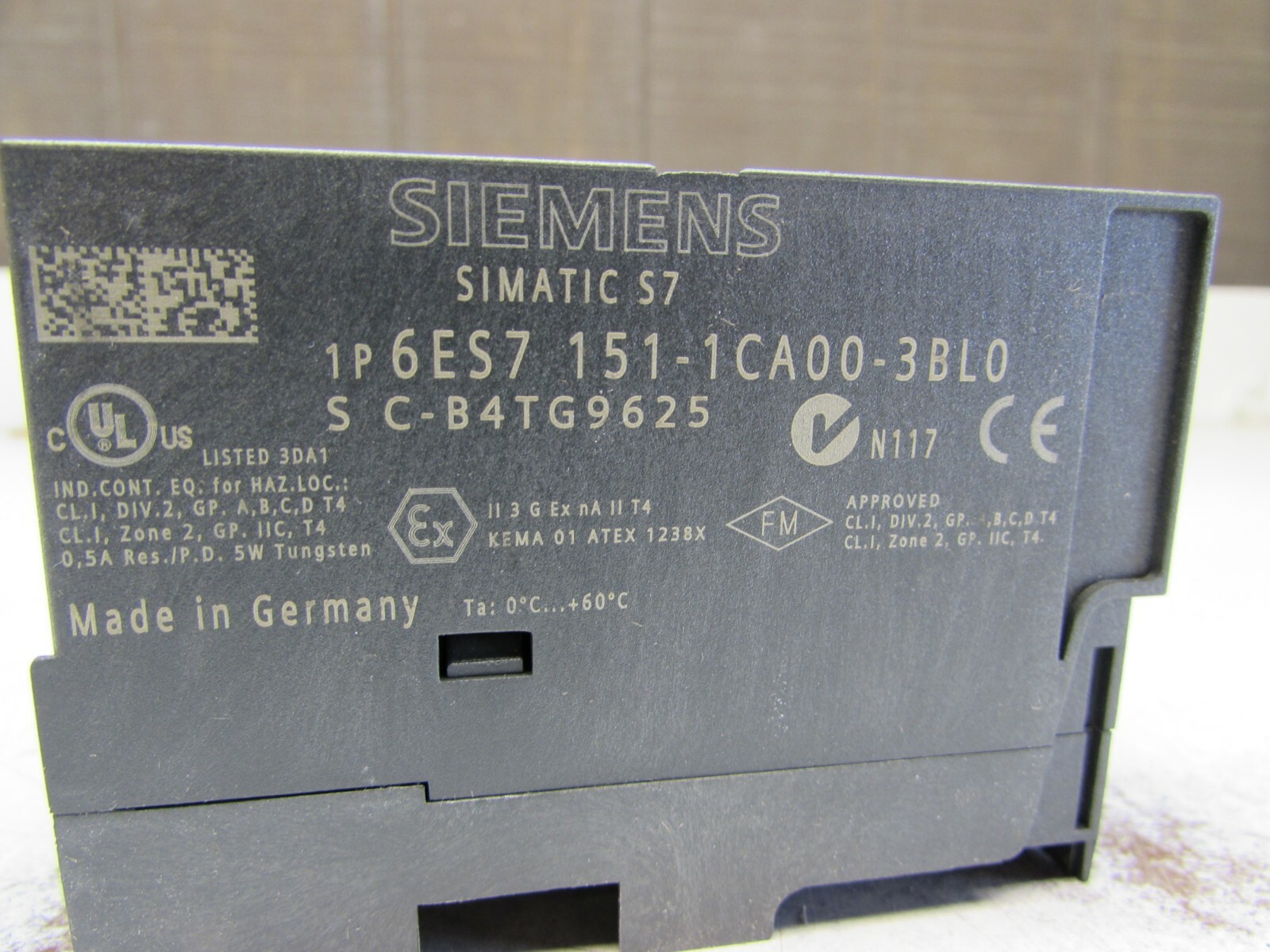 SIEMENS SIMATIC IM151-1 COMPACT 6ES7151-1CA00-3BL0 INTERFACE MODULE ...