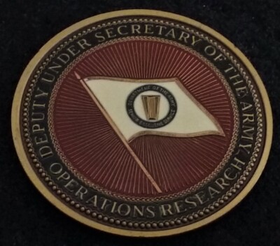 AUTHENTIC Dep Under SecArmy Research R&D Secretary of the Army US ...