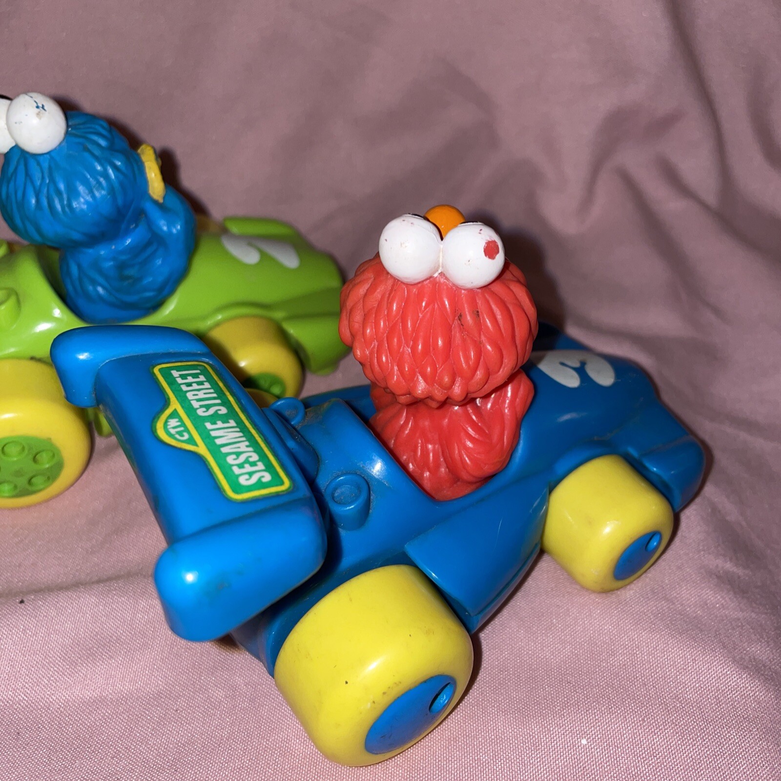 Sesame Street Preschool Jim Henson Cookie Monster,Big Bird, And Elmo ...