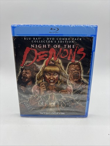 Night of the Demons [New Blu-ray] + DVD, Collector's Ed *Factory Sealed ...