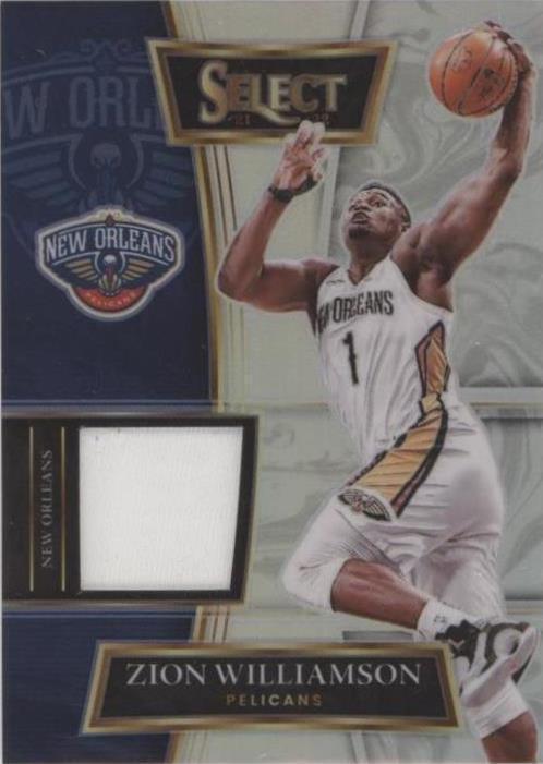 2021-22 Panini Select - Selective Swatches Zion Williamson #SS-ZWL ...