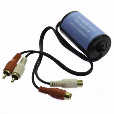 15 Amp Ground Loop Isolator Noise Suppressor Filter Killer RCA to RCA ...