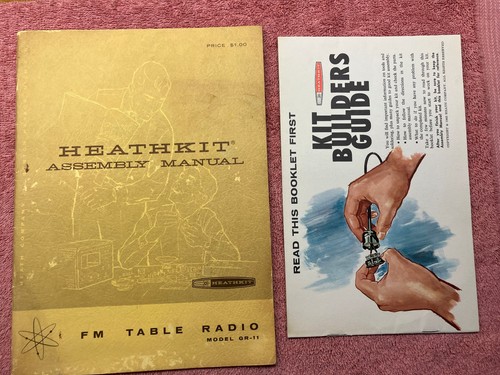 Heathkit Assembly Manual for GR-11 FM Table Radio | eBay