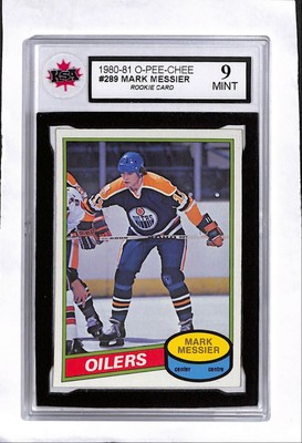 1980-81 O-Pee-Chee Mark Messier Rookie KSA 9 ,(CP) #289 | eBay
