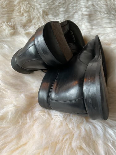 Mezlan Chuka Boot Split & Moc Toe Black Men's Shoes Size 10.5 M Spain ...