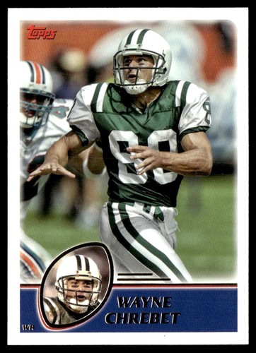 WAYNE CHREBET 2024 TOPPS COMPOSITE FOOTBALL ALLEN GINTER PORTRAIT NEW ...