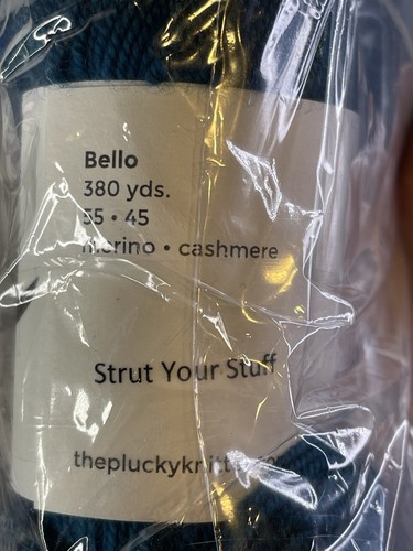 Plucky Knitter Bello Yarn Lot – Strut Your Stuff Merino Cashmere Blend ...