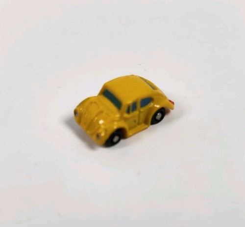 Galoob Micro Machines Yellow Volkswagen VW Beetle Insiders Ultrasmall ...