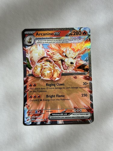 Arcanine EX | 032/198 | Ultra Rare | Scarlet & Violet Base Set ...