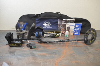 Whites XLT Spectrum E-Series Metal Detector Bullseye II Pinpointer ...