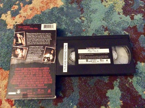 METHOD VHS 2004 Horror SERIAL KILLER Elizabeth Hurley JEREMY SISTO Good ...