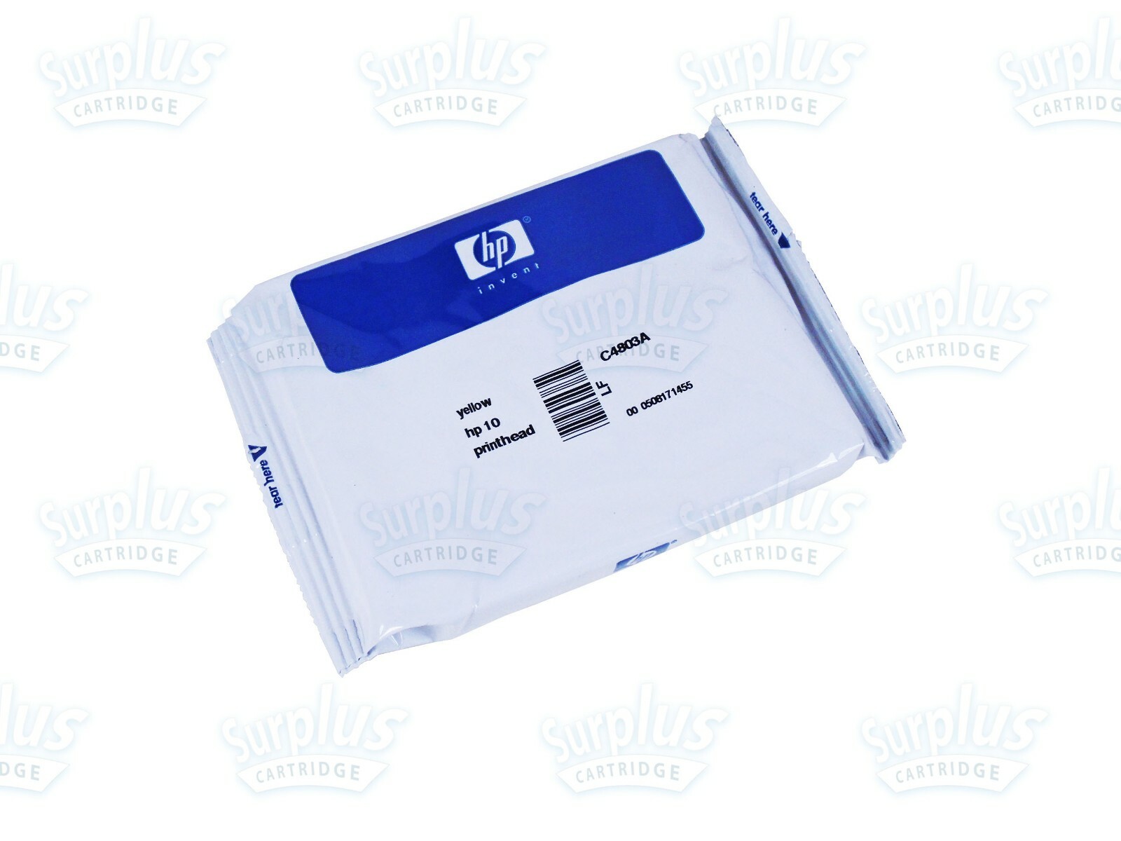 Genuine HP 10 Yellow Printhead Color Printer 2000C 2500C HP DesignJet ...