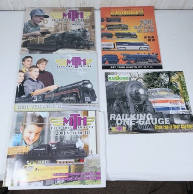 MTH MIKES TRAIN HOUSE CATALOGS LARGE LOT 2001 FULL LINE ELECTRIC TRAINS ...