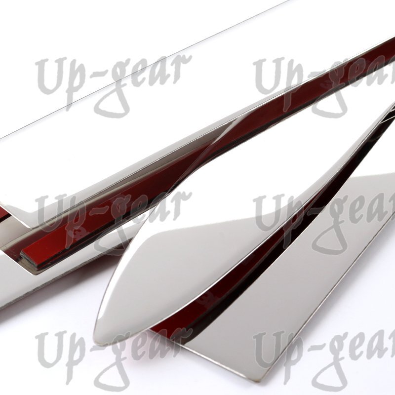 For 09-14 Ford F-150 F150 Crew Cab Chrome ABS 4PCS Body Side Door ...