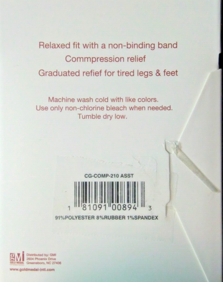 Challenge Men's Compression Knee-High Socks Shoe Size 6-12 | eBay