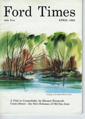 April 1963 Ford Times Magazine/Great Cover Art/Dune Buggies | eBay