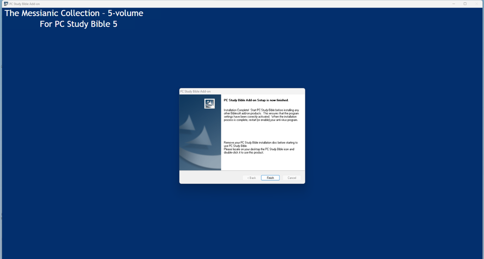 Biblesoft - PC Study Bible ADVANCED REFERENCE LIBRARY DVD ROM Version 5 ...