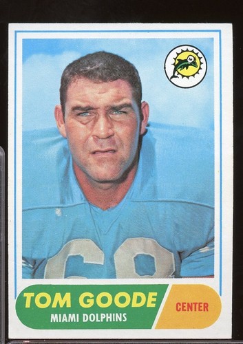 1968 Topps Football # 92 Tom Goode | eBay