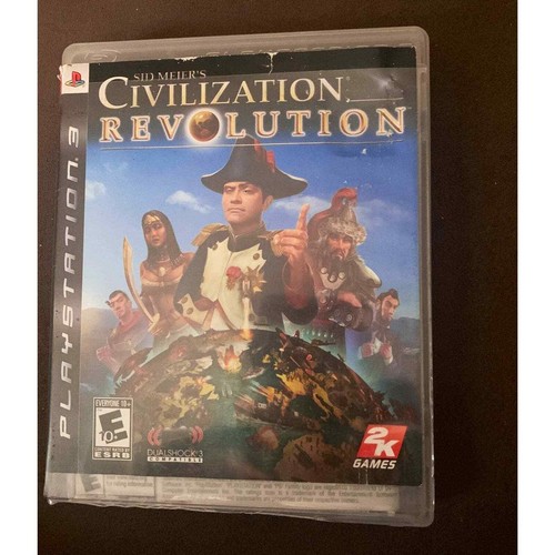 Civilization Revolution PS3 Play Station Game Disc with Booklet Manual ...