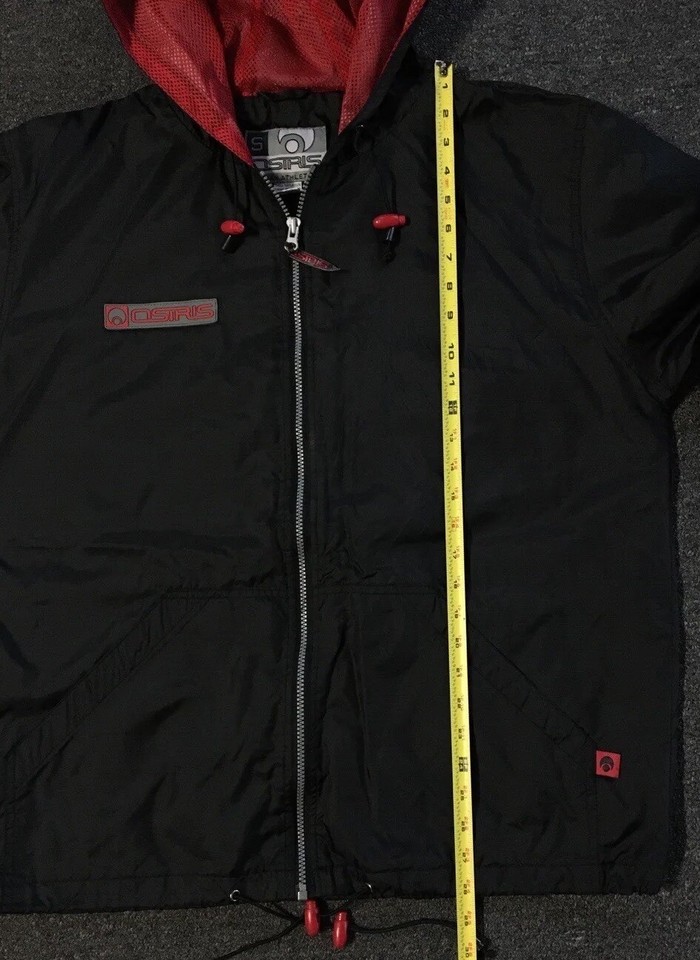 Vtg 90s Osiris Shoes Jacket M L Shortys Skateboards TSA Circa Droors ...