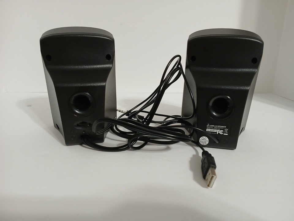Surf Onn PC Stereo Speakers with 3.5mm Aux Input Open Box New | eBay