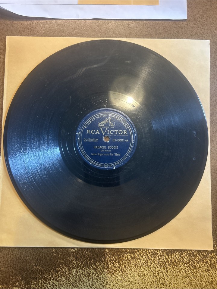 Jessie Rogers & His ‘49ers 78 RPM Hadacol Boogie RCA Victor 32-0001 | eBay