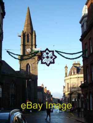 Photo 6x4 Winter sun, Perth High Street Perth/NO1123 The low winter sun ...