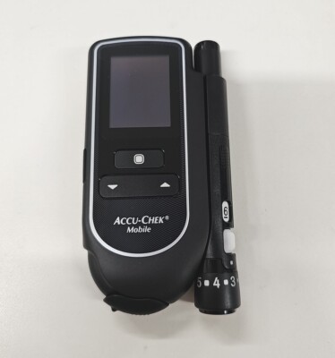 Accu-Chek Mobile U1 Blood Glucose Meter For Diabetics + Fastclix | eBay UK
