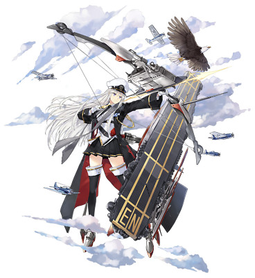 Azur Lane Enterprise Bluray Weatherproof Anime Sticker 12" Car Decal | eBay