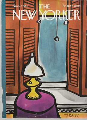 The New Yorker November 22, 1969 Don Reilly FRONT COVER ONLY | eBay