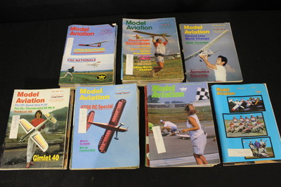 Lot of 50 Model Aviation Magazines 1986 to 1992 Nice Vintage Photo's | eBay