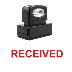 RECEIVED Stamp - Pre-Inked / Red | eBay