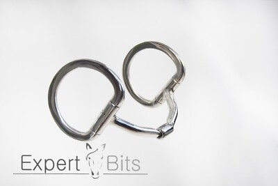 Expert Bits Comfy Barrel Eggbutt - Myler comfort snaffle action 4 1/2 ...