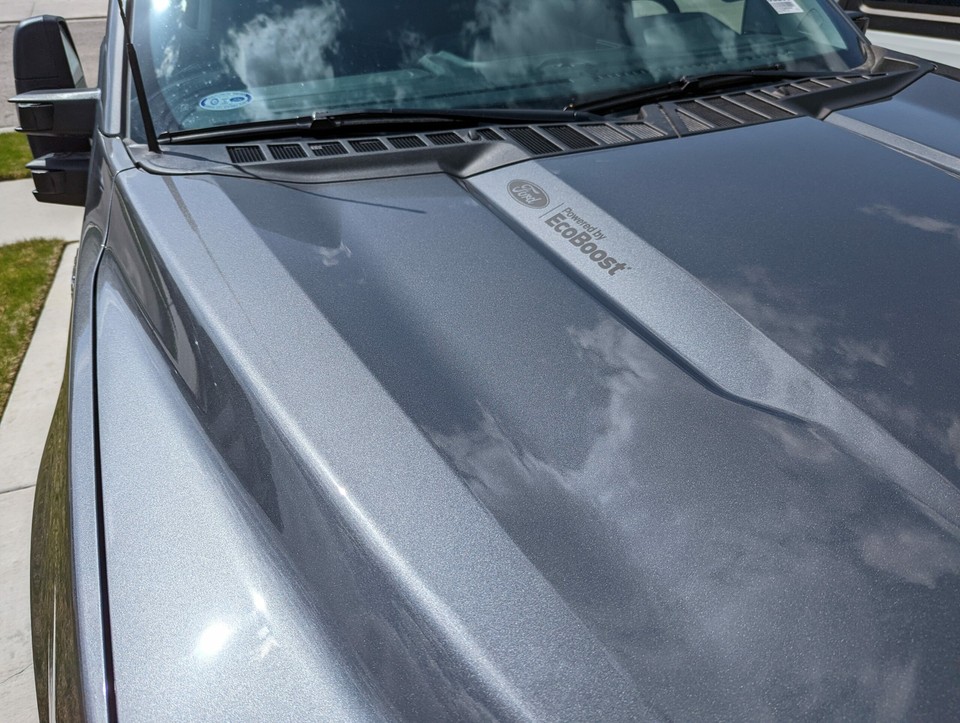 2022 Ford F150 Powered By Ecoboost Hood Vinyl Sticker Graphic - Pair F ...