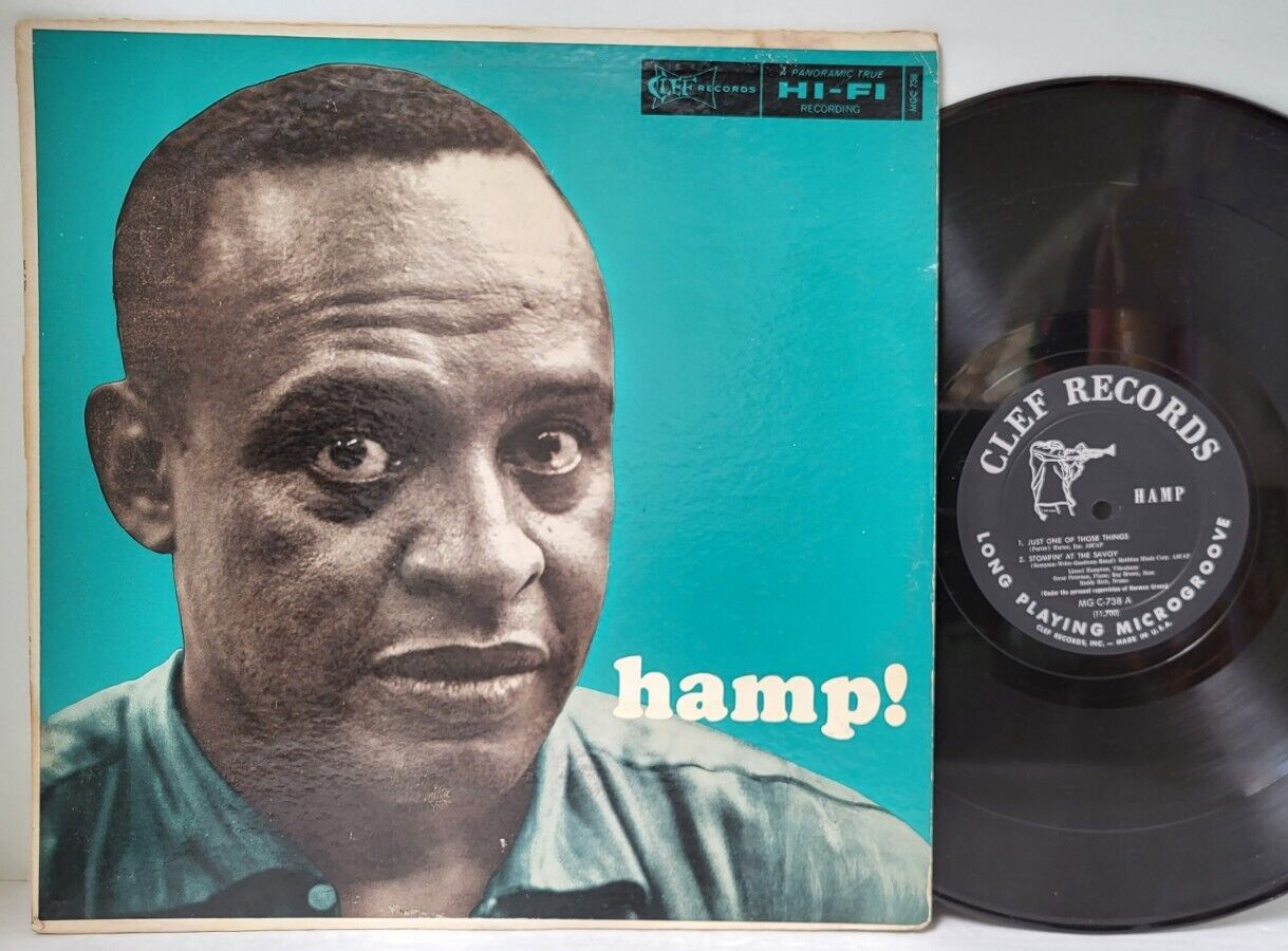 LIONEL HAMPTON Hamp! 1956 Mono LP Clef Records - Play Tested Strong VG ...