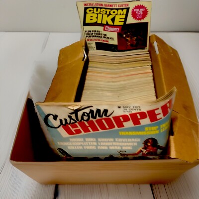 RARE FULL COMPLETE SET! VINTAGE CUSTOM CHOPPER | eBay