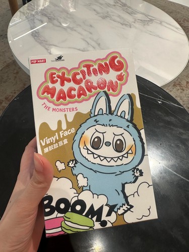 Authentic POPMART Labubu Monster Heartbeat Macron Collection is new and ...