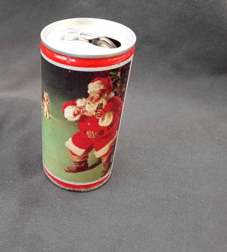 coca cola steel father Christmas empty can 375ml | eBay Australia