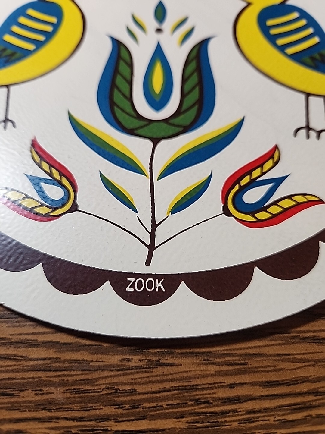 Jacob ZOOK ~ Double Distelfink ~ HEX Sign 8” Pennsylvania DUTCH | eBay