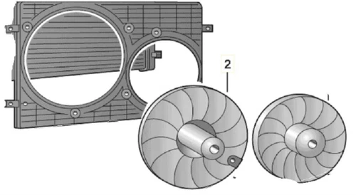 SLV6X0959455C Ventilateur Électrique pour SEAT IBIZA (6L1) Stella 2004 1498735 | eBay