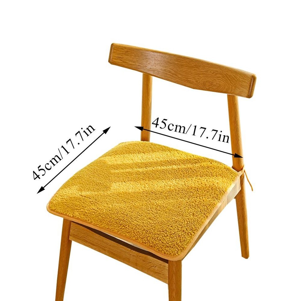 Chairs Seat Pad Seat Pad Non-Slip Thickened Chair Cushionkitchen Home ...