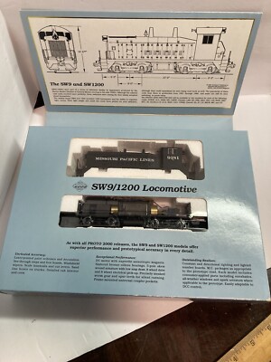 HO PROTO 2000 DIESEL ENGINE LOCOMOTIVE SW9 1200 SWITCHER Missouri ...