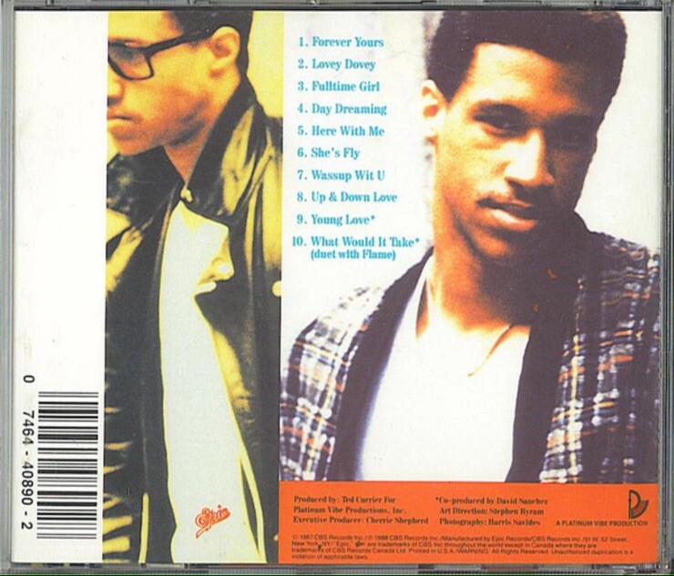 Forever Yours by Tony Terry (CD, Jan-1988, Epic) | eBay