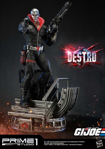 Prime 1 Studio G.I. Joe Destro - 1/4 Scale Exclusive Statue - 108/250 ...