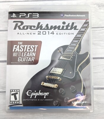 Rocksmith 2014 Edition 3 PS3 Complete CIB Game Only (Cable Not Included ...