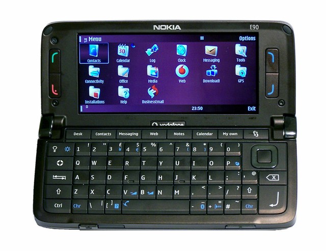 Nokia E Series E90 Communicator - Mocha (Unlocked) Smartphone for sale ...