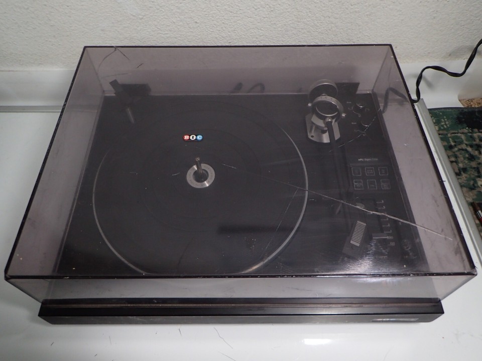 Vintage BIC Model 80z Belt Drive Manual Turntable for Parts & Repair AS ...